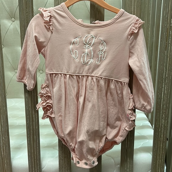 Ruffle Butts | One Pieces | Monogrammed Cbr Rufflebutts Bubble | Poshmark